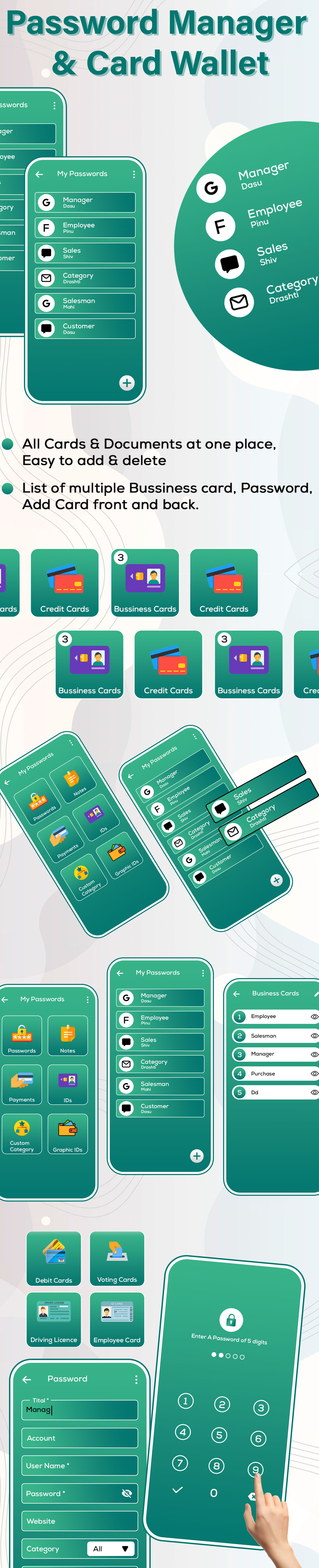 Password Manager Android App Source Code By Elveeinfotech Codester